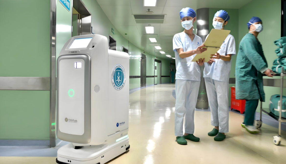 The Benefits Of Using Tof Sensors In Mobile Robots For Healthcare Tofsensors 